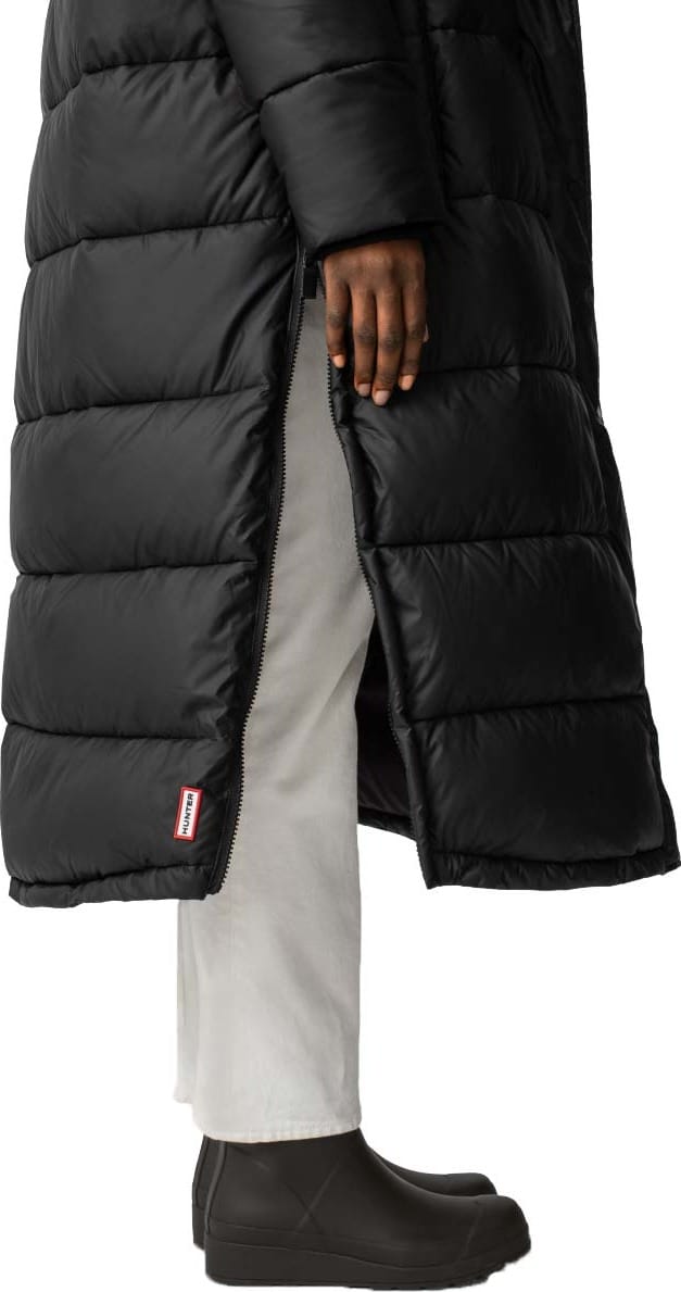 HUNTER Women's Intrepid Insulated Webbing Long Puffer Coat Hunter Logo ...