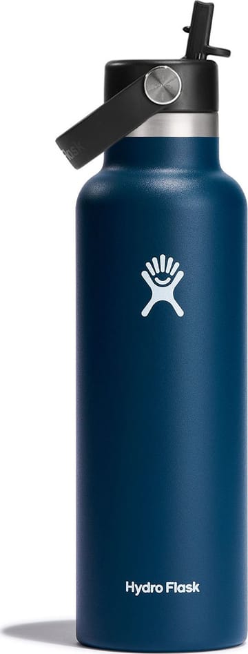 Hydro Flask Standard Mouth with Flex Straw Cap 621 ml Indigo ...