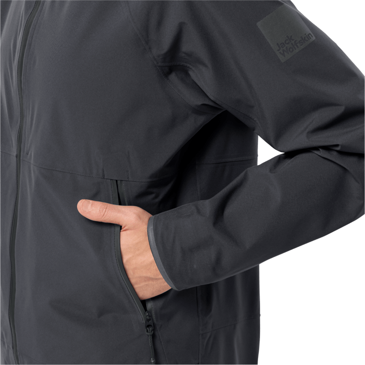 Jack Wolfskin Men's Bike Commute Mono Jacket Phantom | Shoppe Jack ...