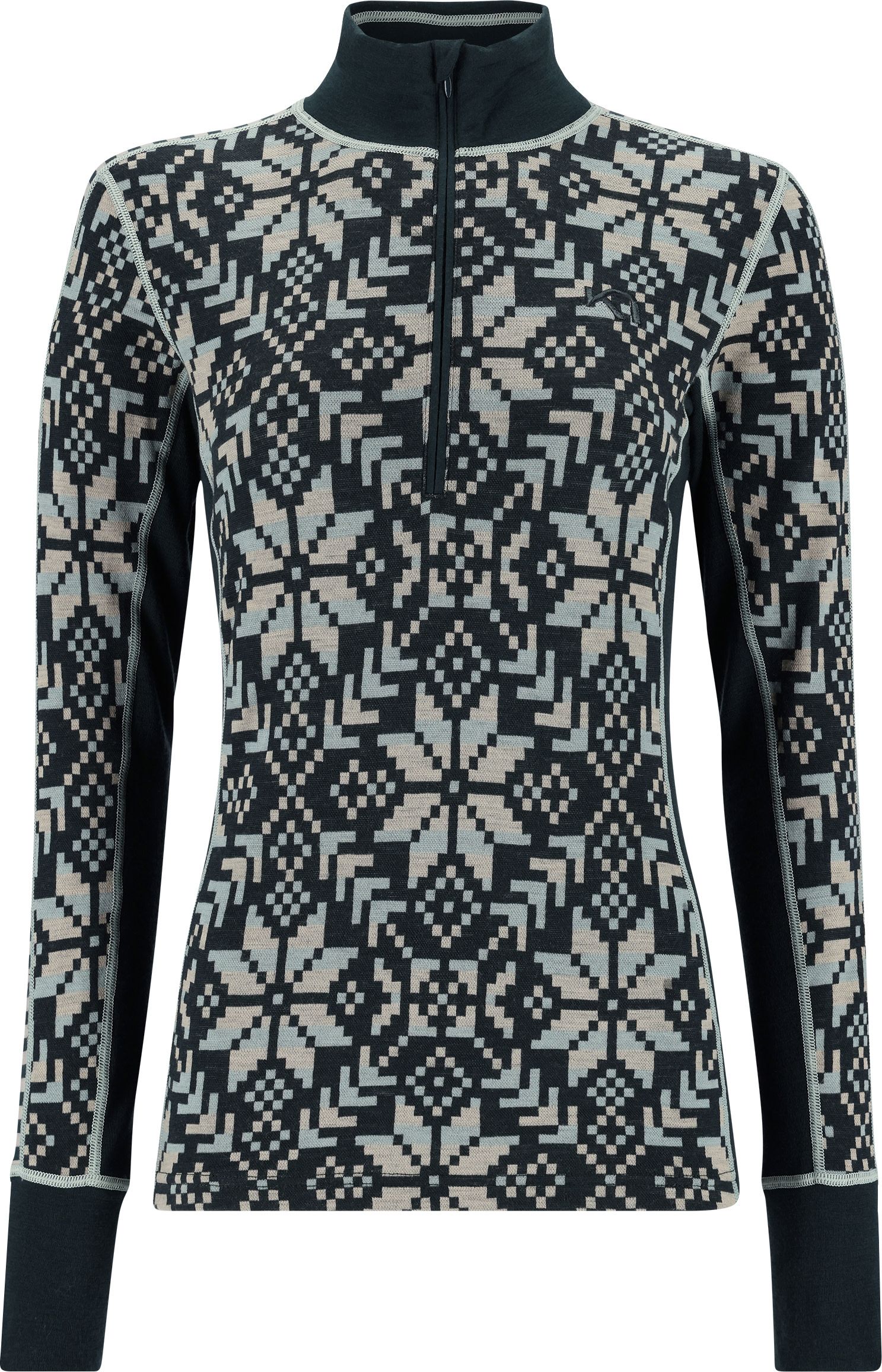 Kari Traa Women's Else Wool Half-Zip Black | Kjøp Kari Traa Women's ...