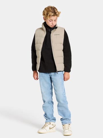 Didriksons Kids' Kilo Vest Clay Beige | Buy Didriksons Kids' Kilo Vest ...