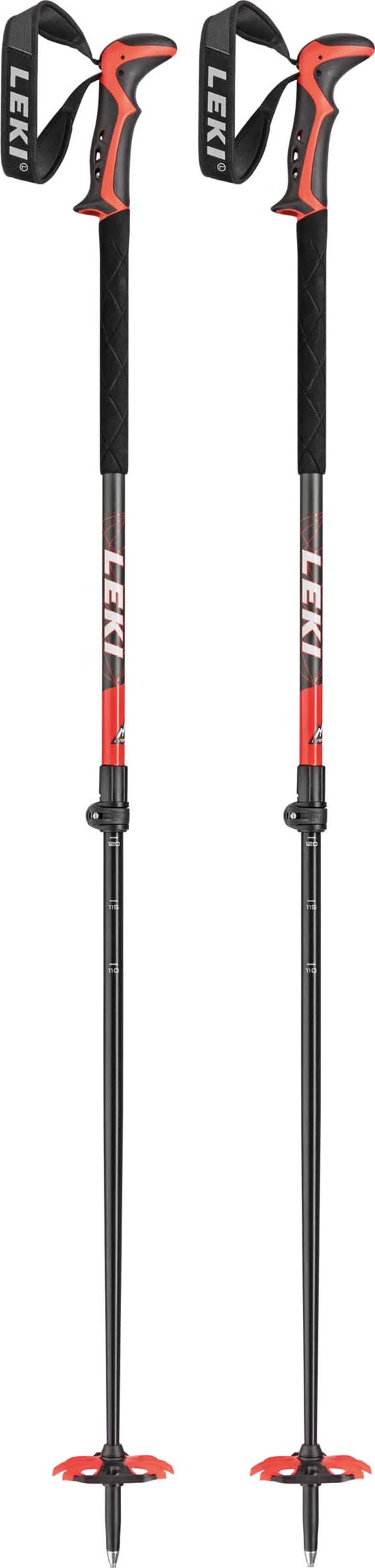 Leki Haute Route Dark Anthracite-Dark Red-Black | Kjøp Leki Haute Route ...