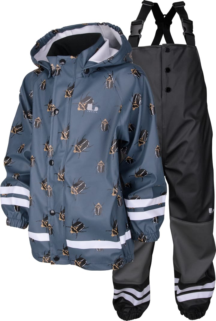 Lindberg Kids' Forshem Rain Set Blue/Black | Shoppe Lindberg Kids ...
