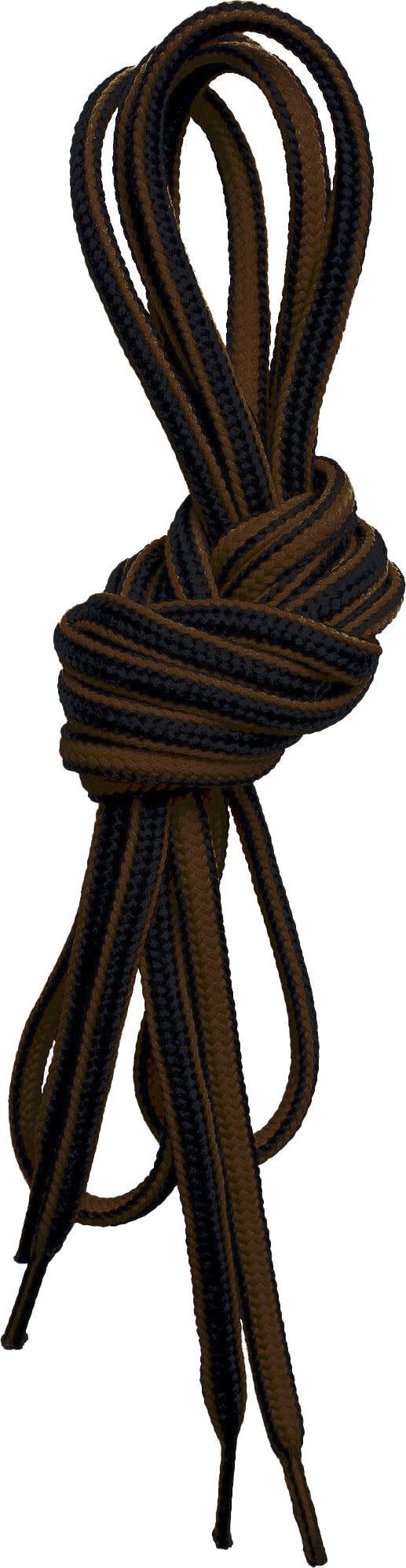 Lundhags Round Shoe Laces 150 cm Black | Fjellsport.no