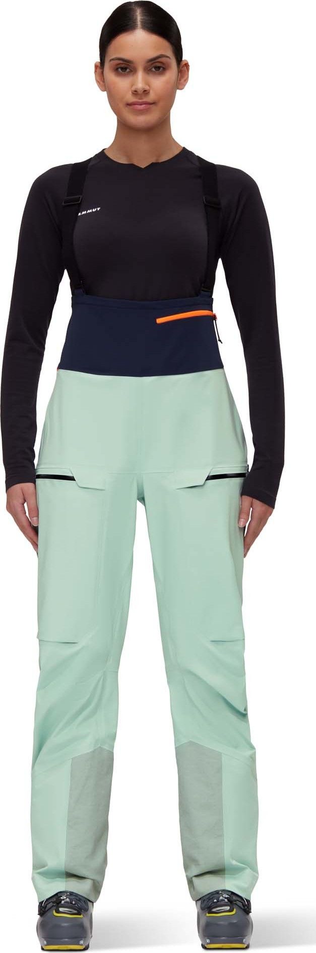 Mammut Womens Haldigrat Hs Bib Pants Neo Mint Marine Buy Mammut Womens Haldigrat Hs Bib