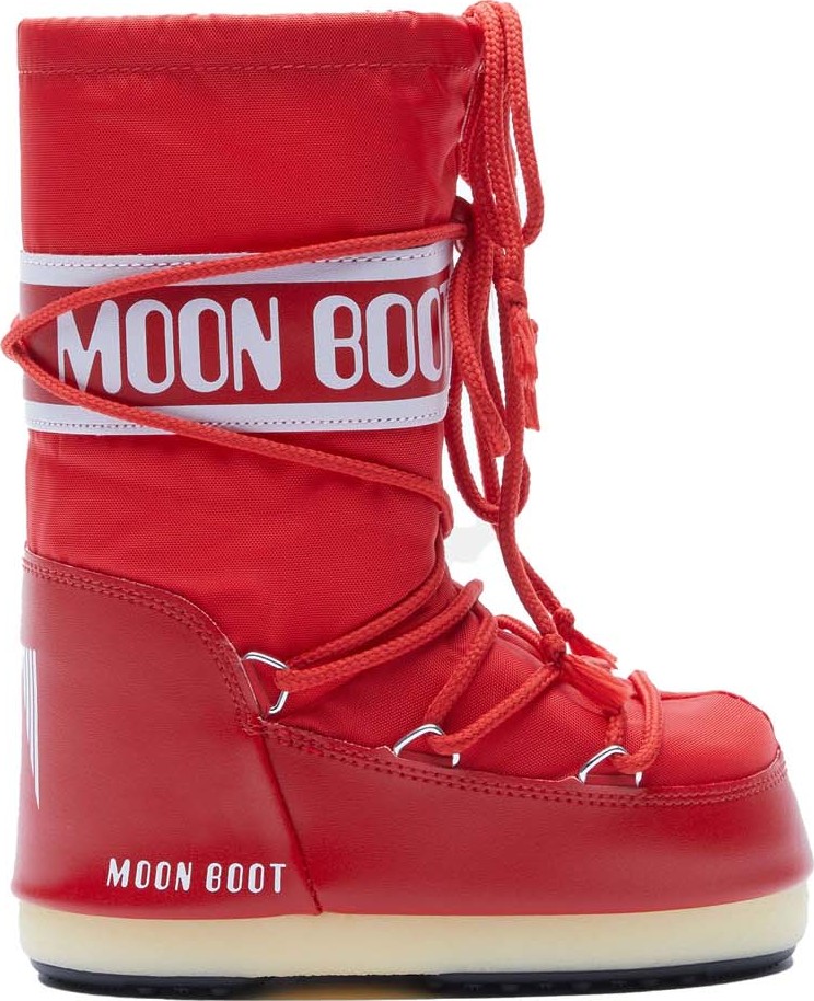 Moon Boot Kids Icon Nylon Red Buy Moon Boot Kids Icon Nylon Red here Outnorth