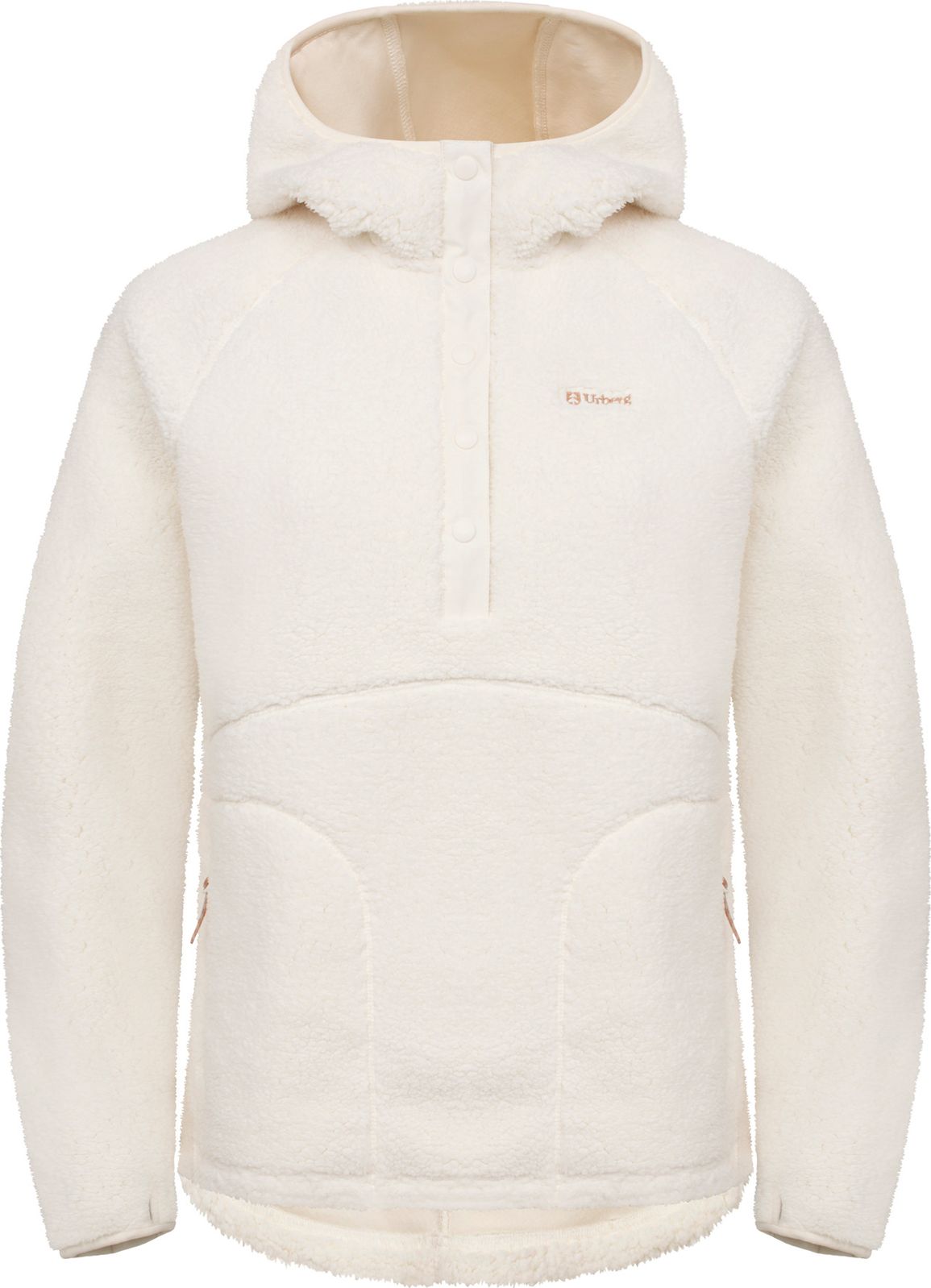Urberg Soft Pile Fleece Hoodie Wmn Stone Blue | Fjellsport.no