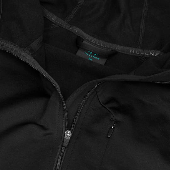 Hellner Tech Fleece Hood Men Black Beauty | Fjellsport.no