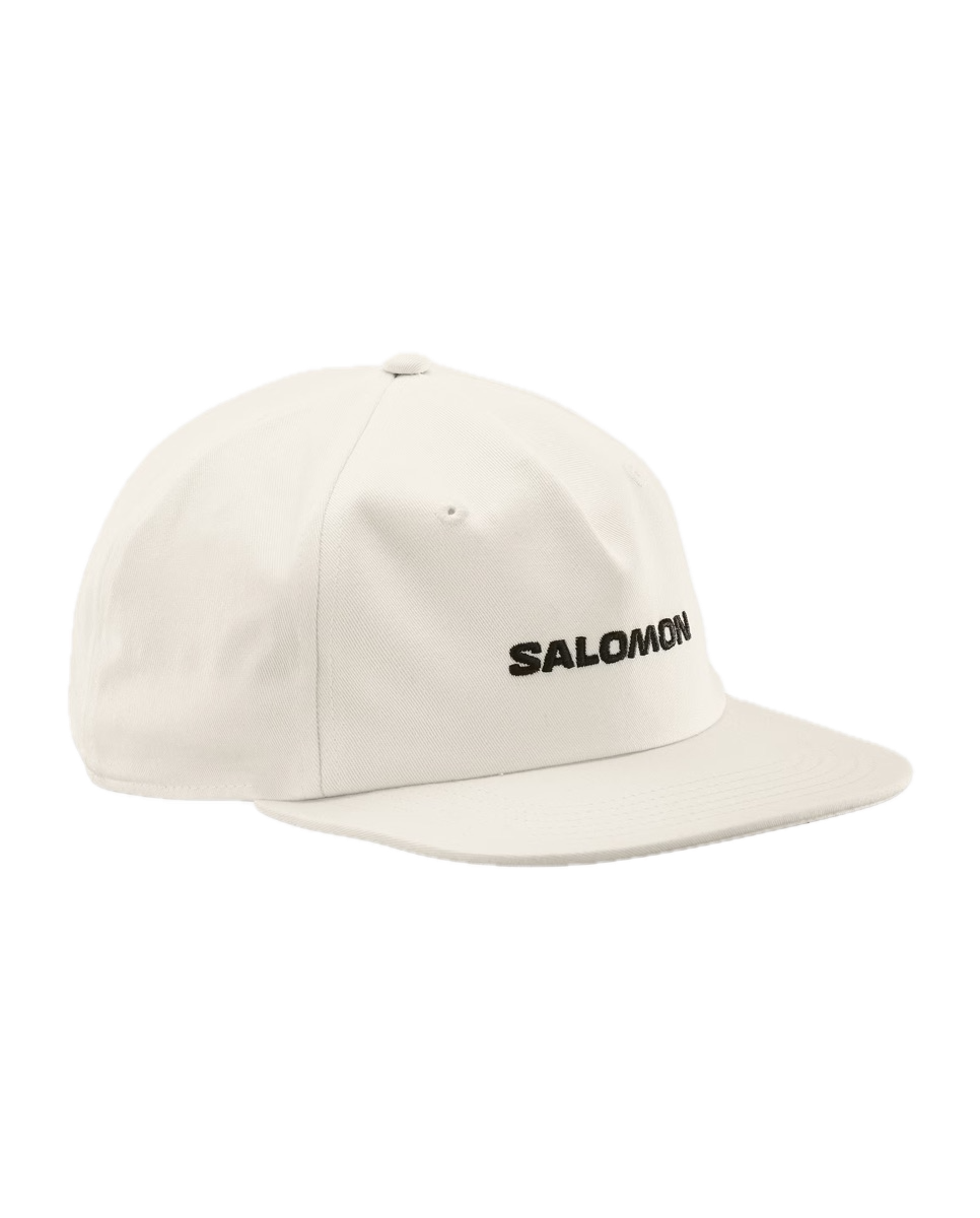 Salomon Logo Flat Cap Whisper White/ | Fjellsport.no