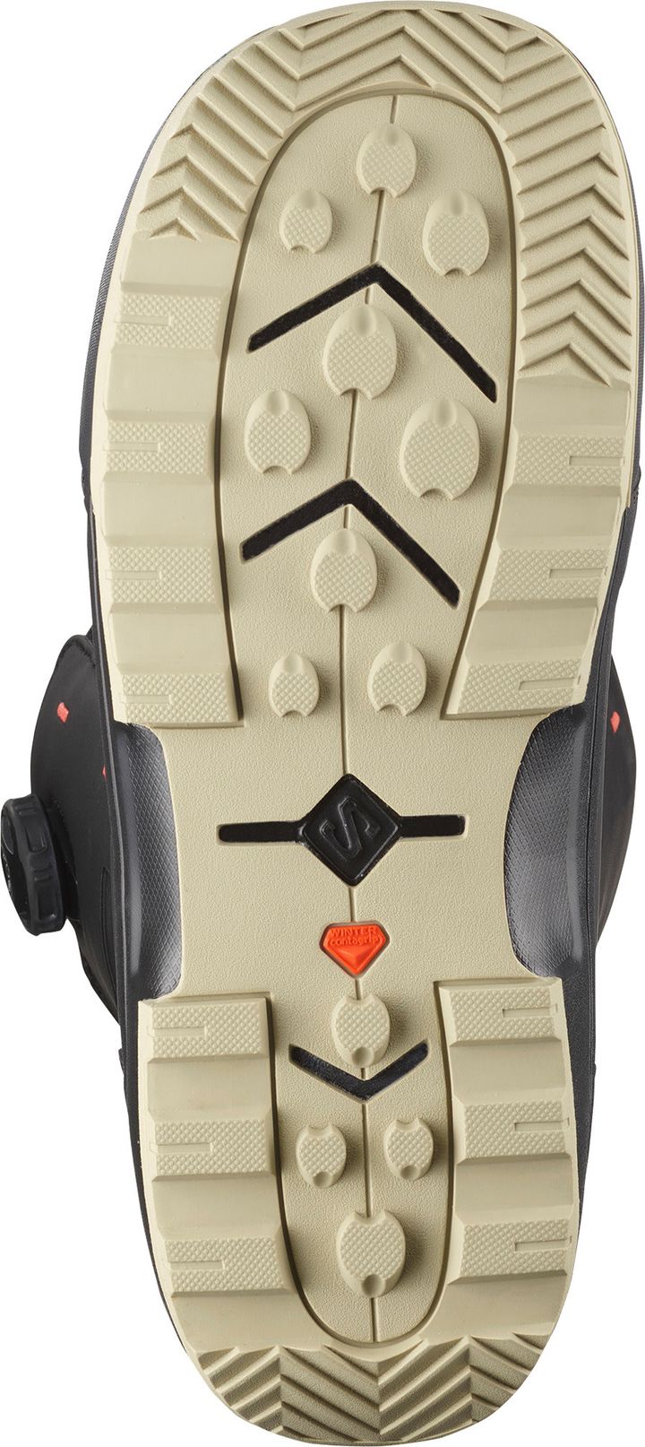 Salomon Men's Echo Dual Boa Spray Green/Black/Hot Coral | Buy Salomon ...