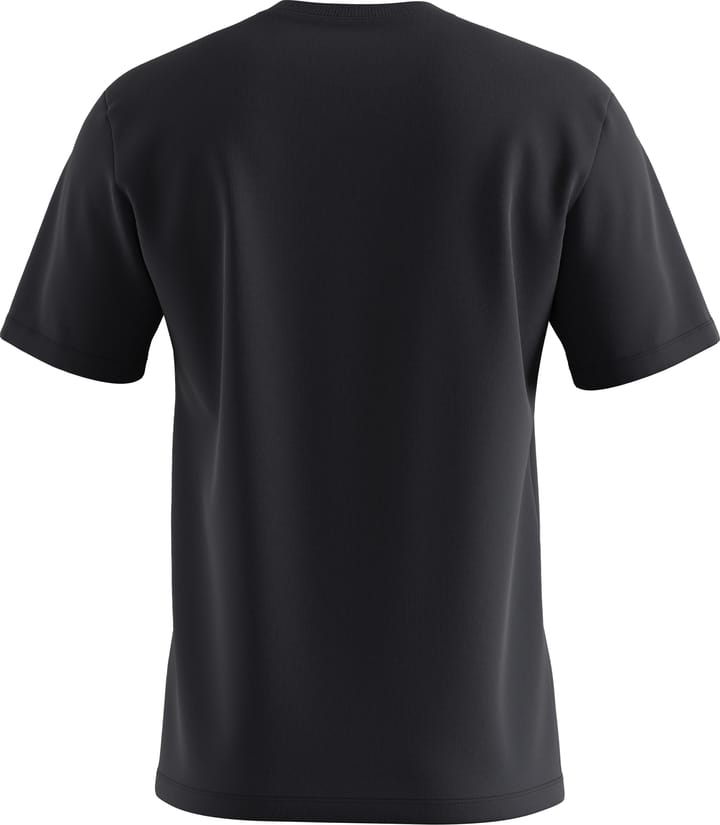 Men's Essential Logo SS Tee DEEP BLACK/QUIET SHADE Translucent | Buy ...