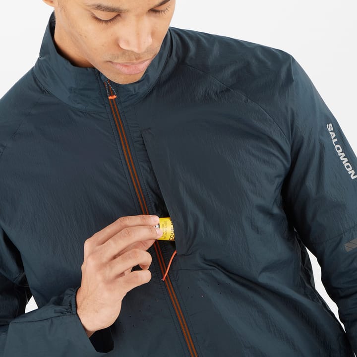 Salomon Men's Sense Flow Jacket Carbon/Carbon | Shoppe Salomon Men's ...