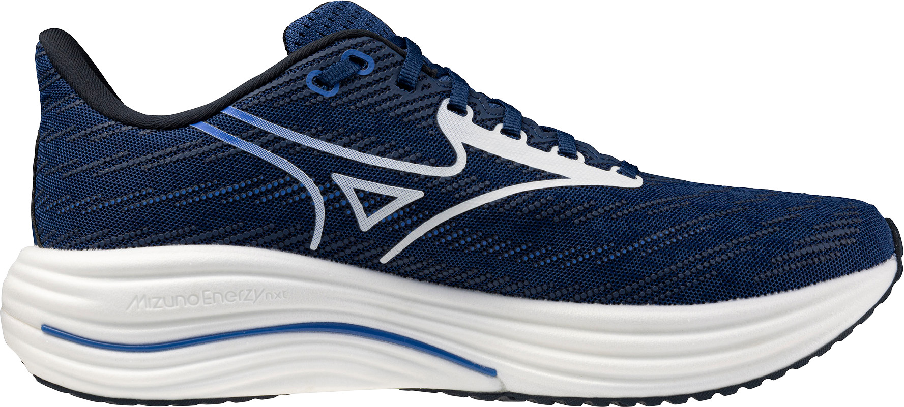 Mizuno Men's Wave Rider 29 Estate Blue/white/lightning Yellow | Shoppe ...