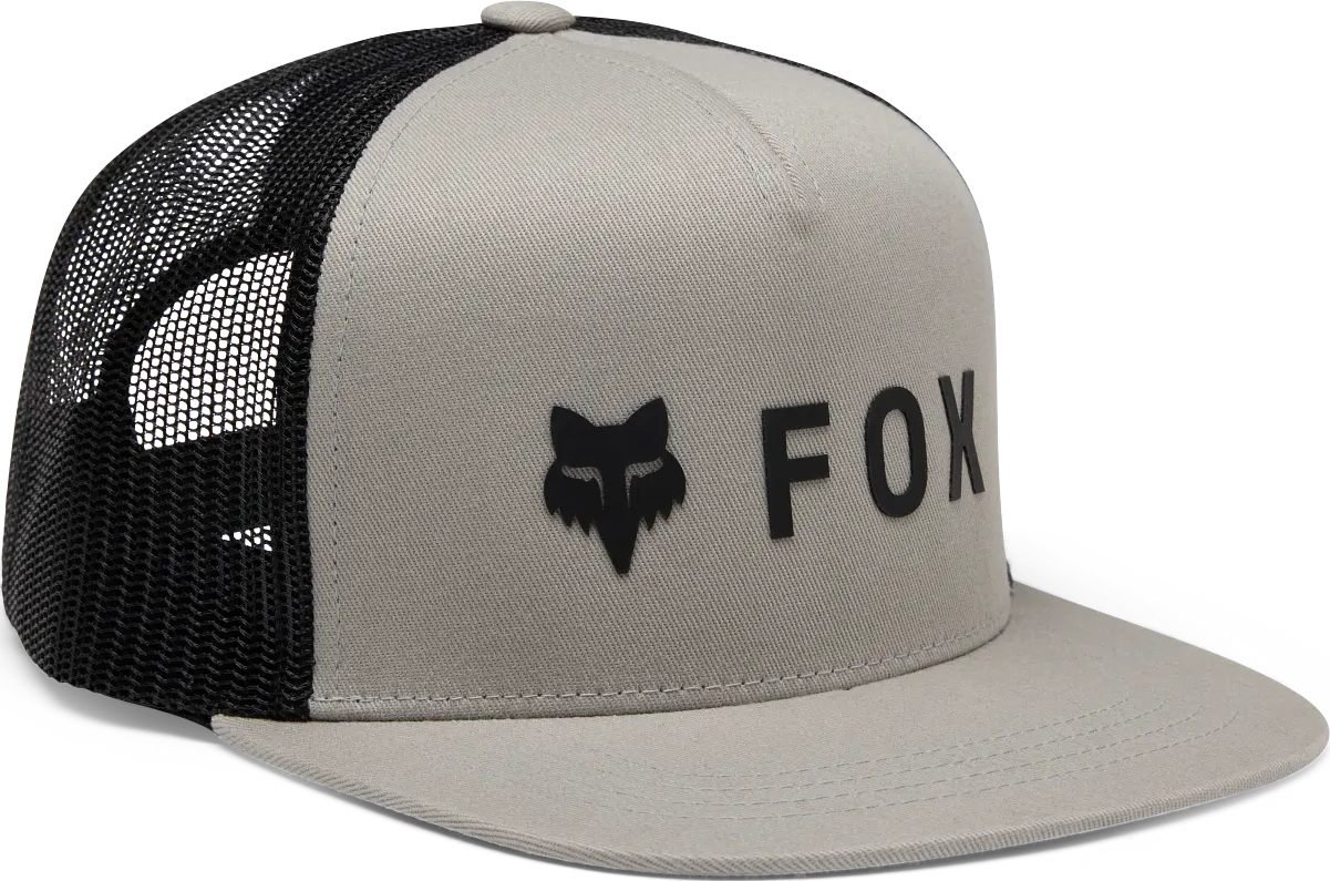 Fox Youth Absolute Snapback Mesh Hat Cloud Grey | Köp Fox Youth ...