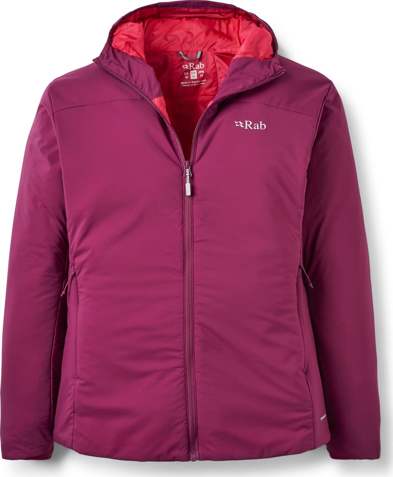 Rab Xenair Alpine Light Jacket Wmns Black | Fjellsport.no