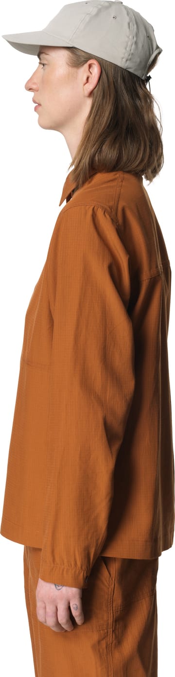 Houdini Women's Tree Chore Jacket Cinnamon Brown | Shoppe Houdini Women ...